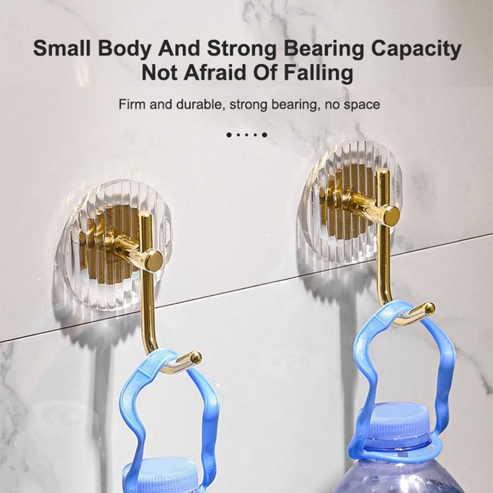 new design Strong Wall Hook Self Adhesive Hooks sticky Hook Door Wall ...