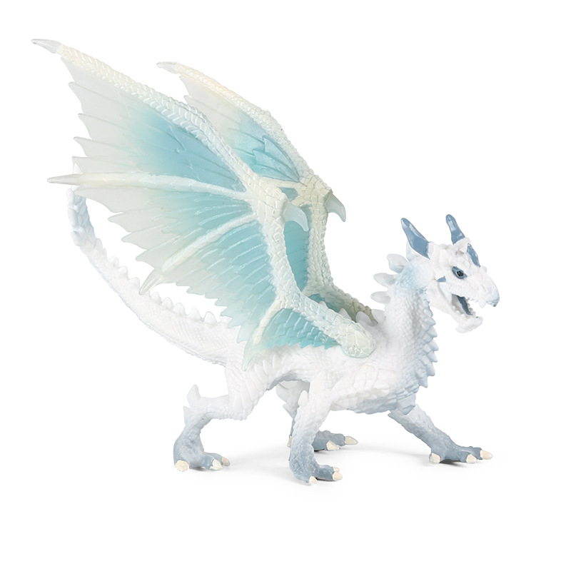 Warcraft Ice Dragon Mythical Model Children Toy Simulation Ornament ...