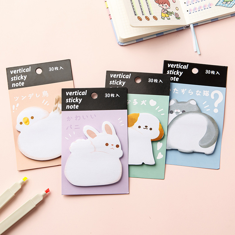 Cartoon Sticky Notes Creative Sticky Note Notepad Sticky Note Sticker ...