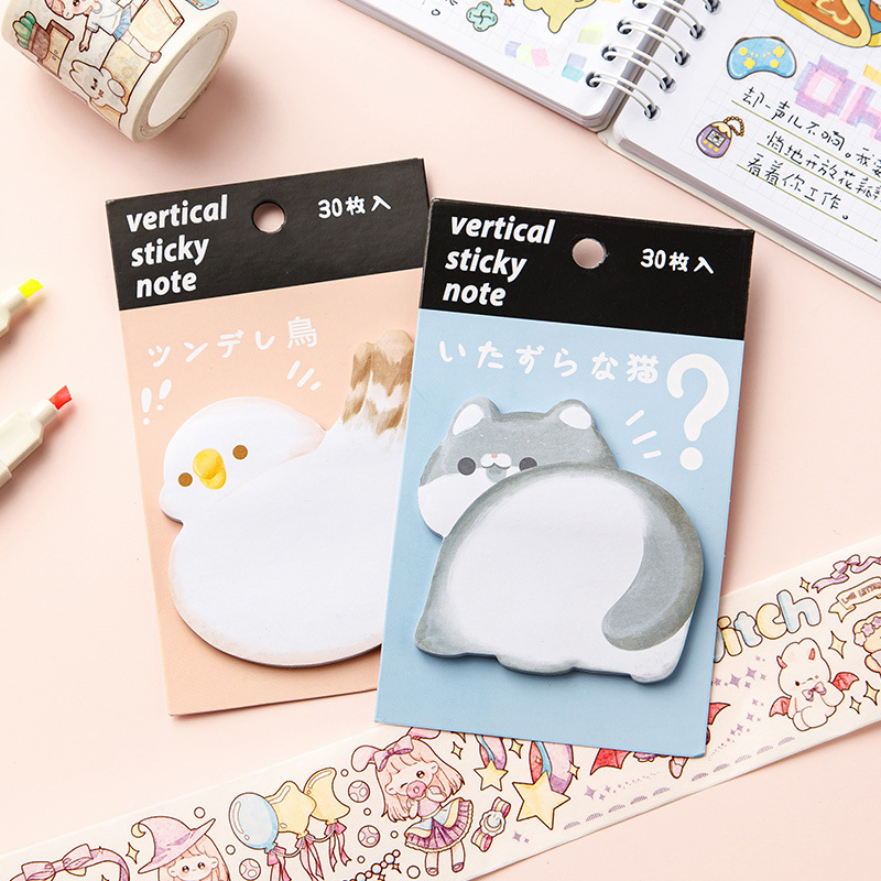 Cartoon Sticky Notes Creative Sticky Note Notepad Sticky Note Sticker ...