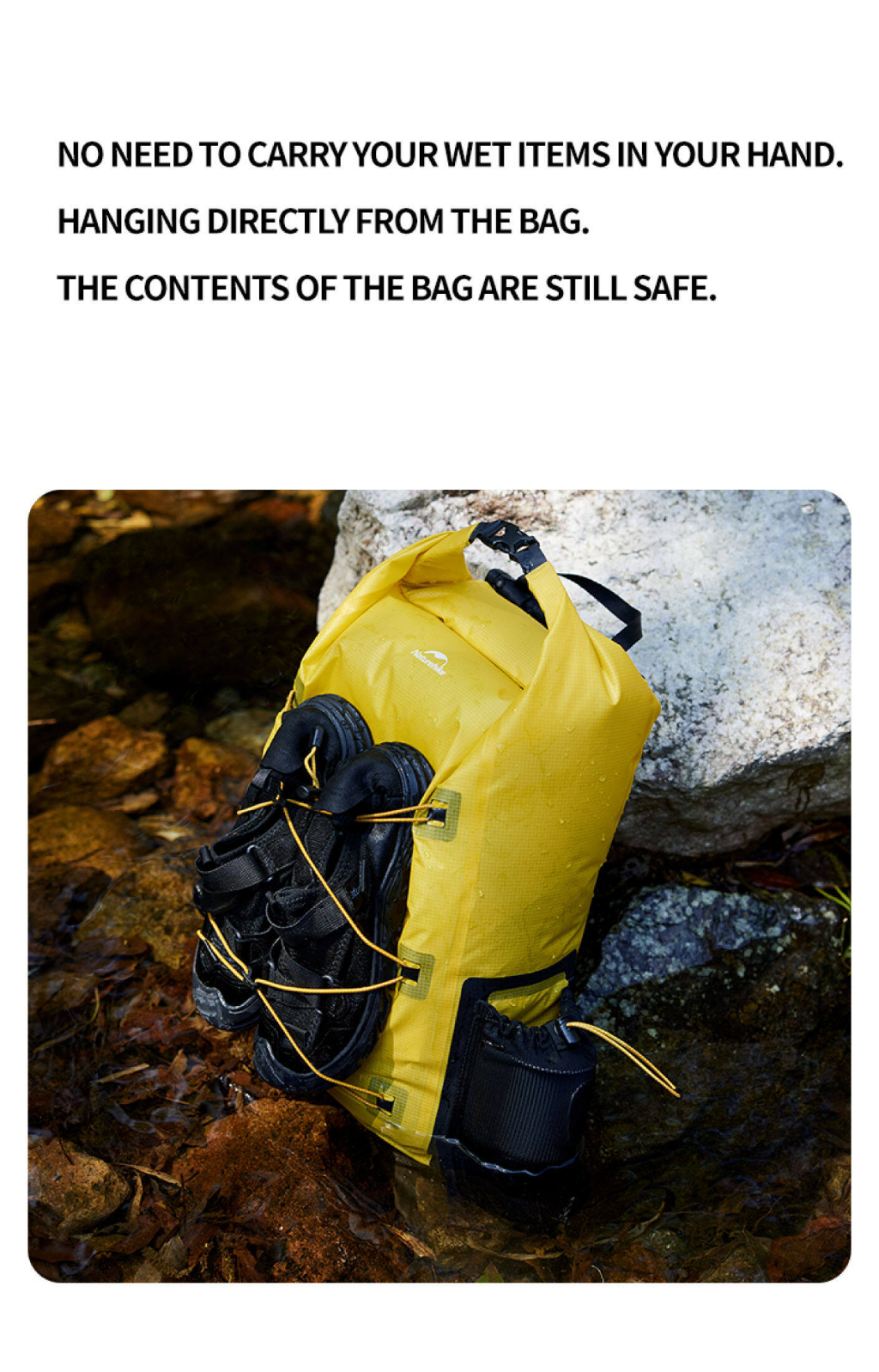 Naturehike Remote Mountain Ultra-light Dry And Wet Separation Backpack ...