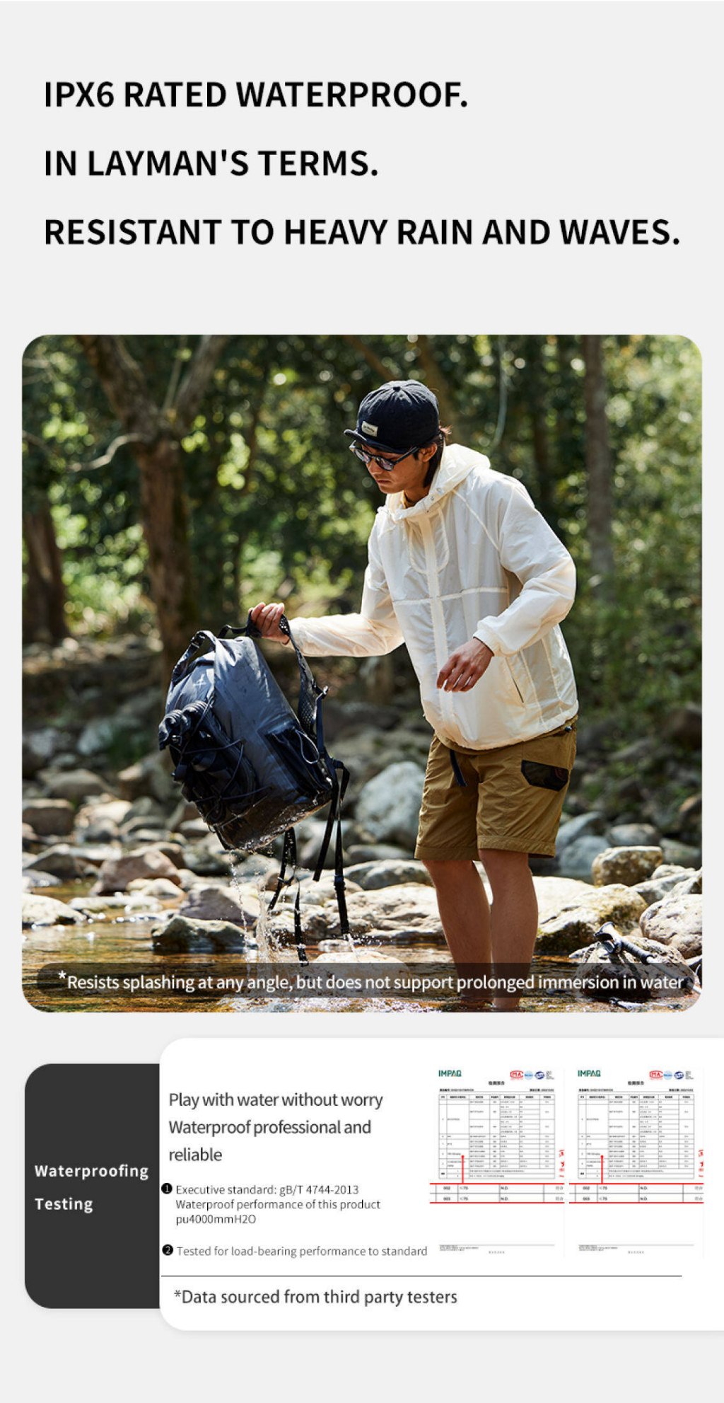 Naturehike Remote Mountain Ultra-light Dry And Wet Separation Backpack ...