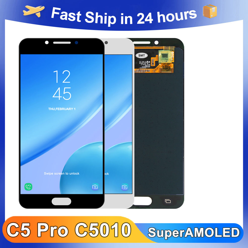 Original LCD For Samsung Galaxy C5 Pro C5010 LCD Display Touch Screen ...
