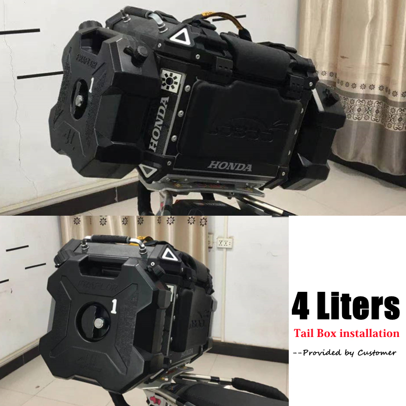Unique Design 4L Liter Red Black Orange Green Spare Fuel Tank Car ...