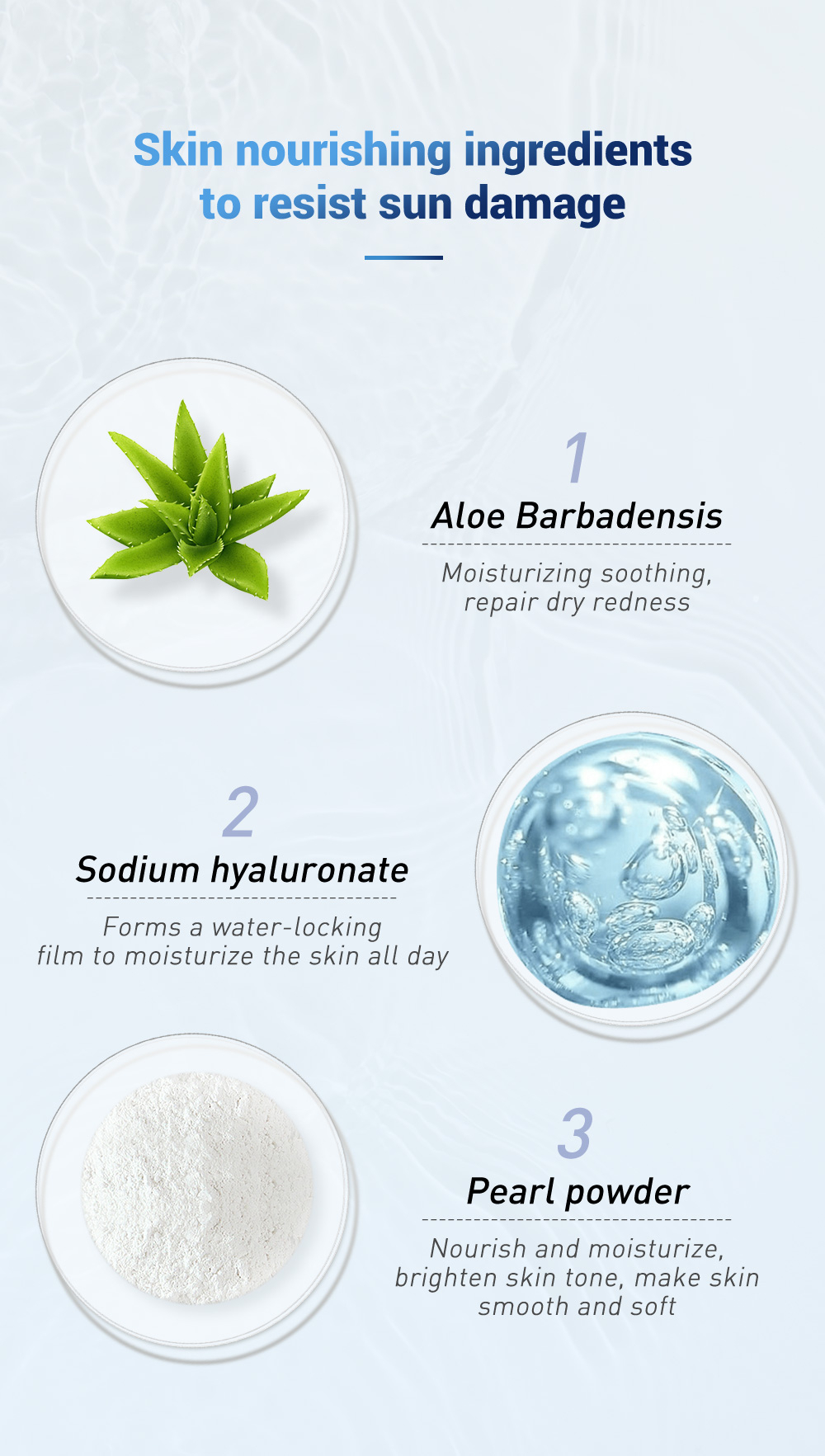 BREYLEE Sunscreen Cream Sunblock Whitening Sunscreen UV SPF50+++ Face ...