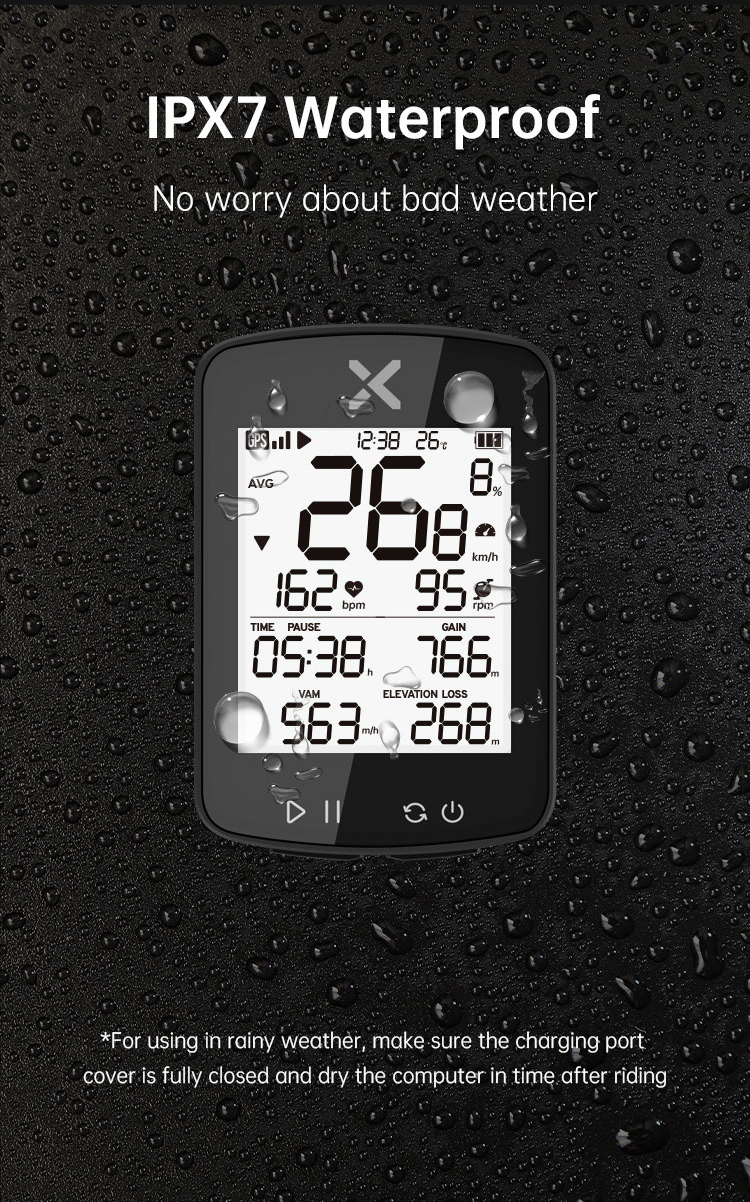 【local ship】XOSS G2 Speedometer for mtb Bike Computer Wireless GPS ...