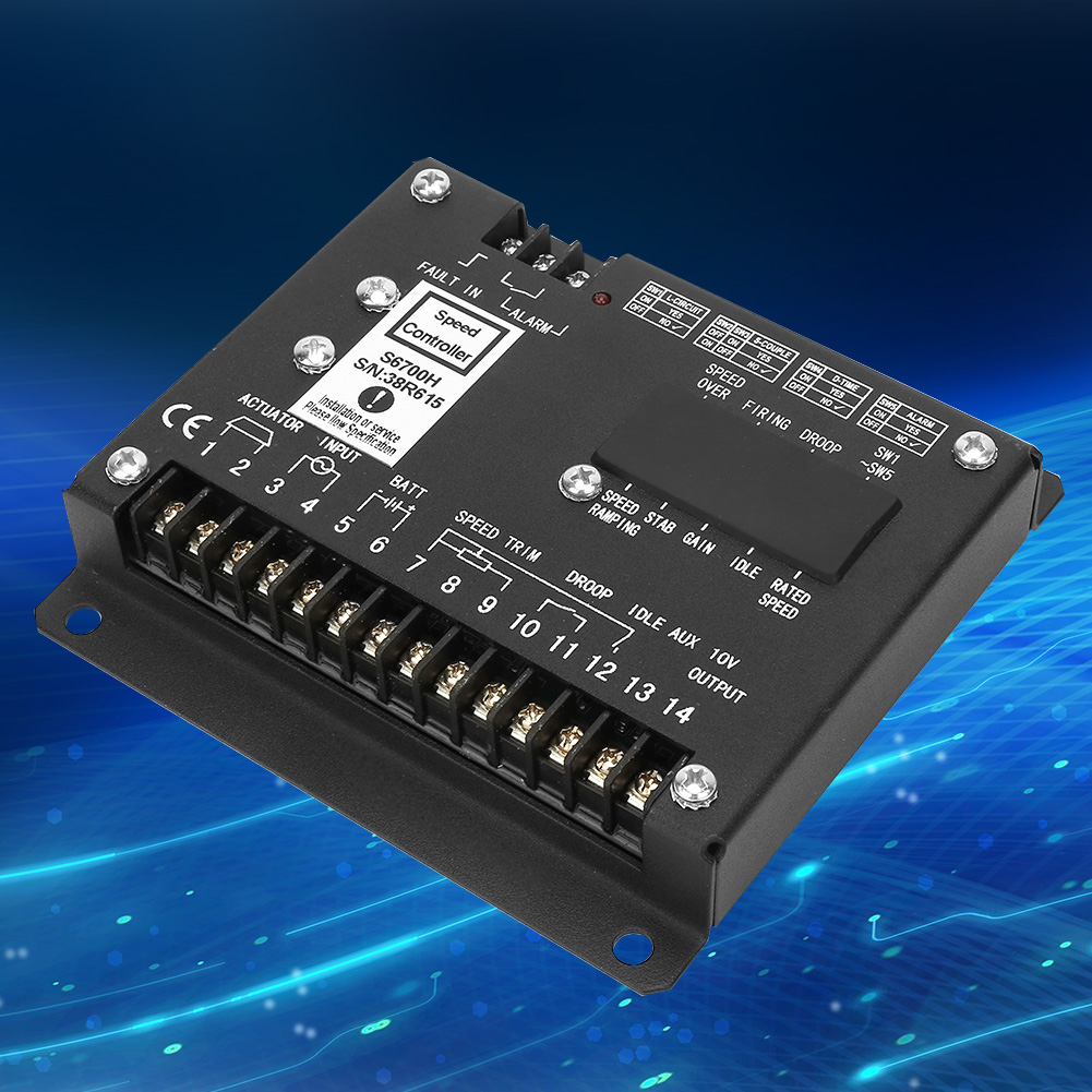 1/S6700H Speed Controller Electronic Generator Control Panel Parts for ...