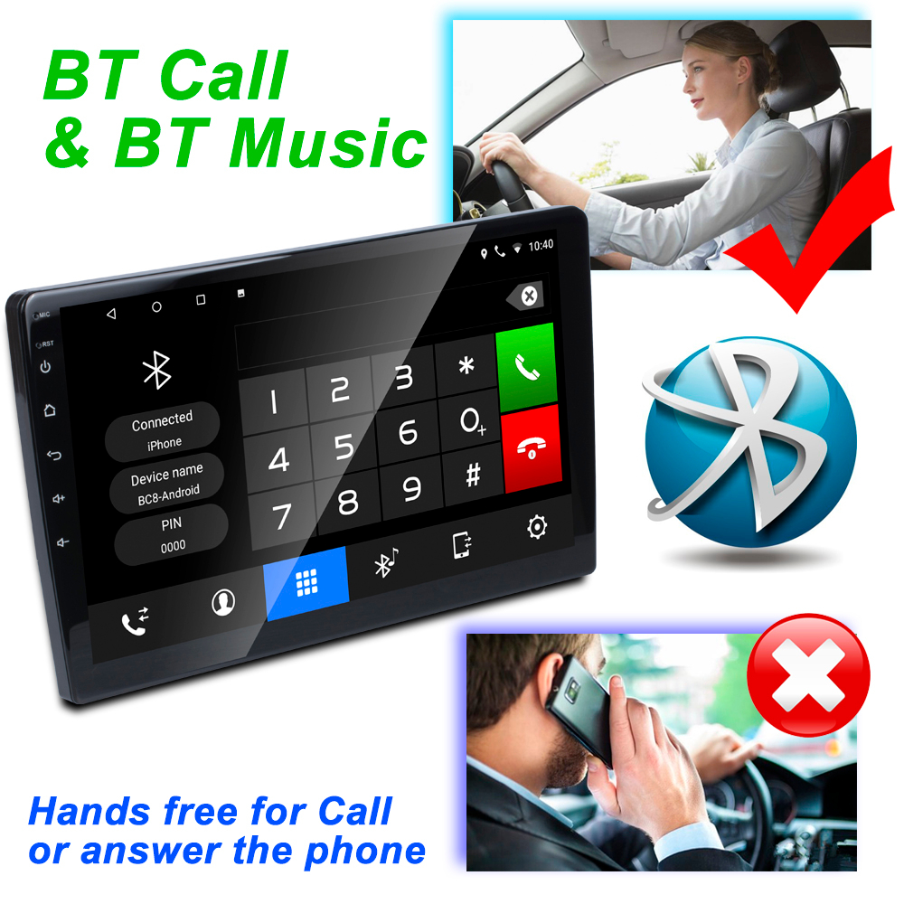 9 Inch Headunit High-Definition Touch Screen Android 9.0 System ...