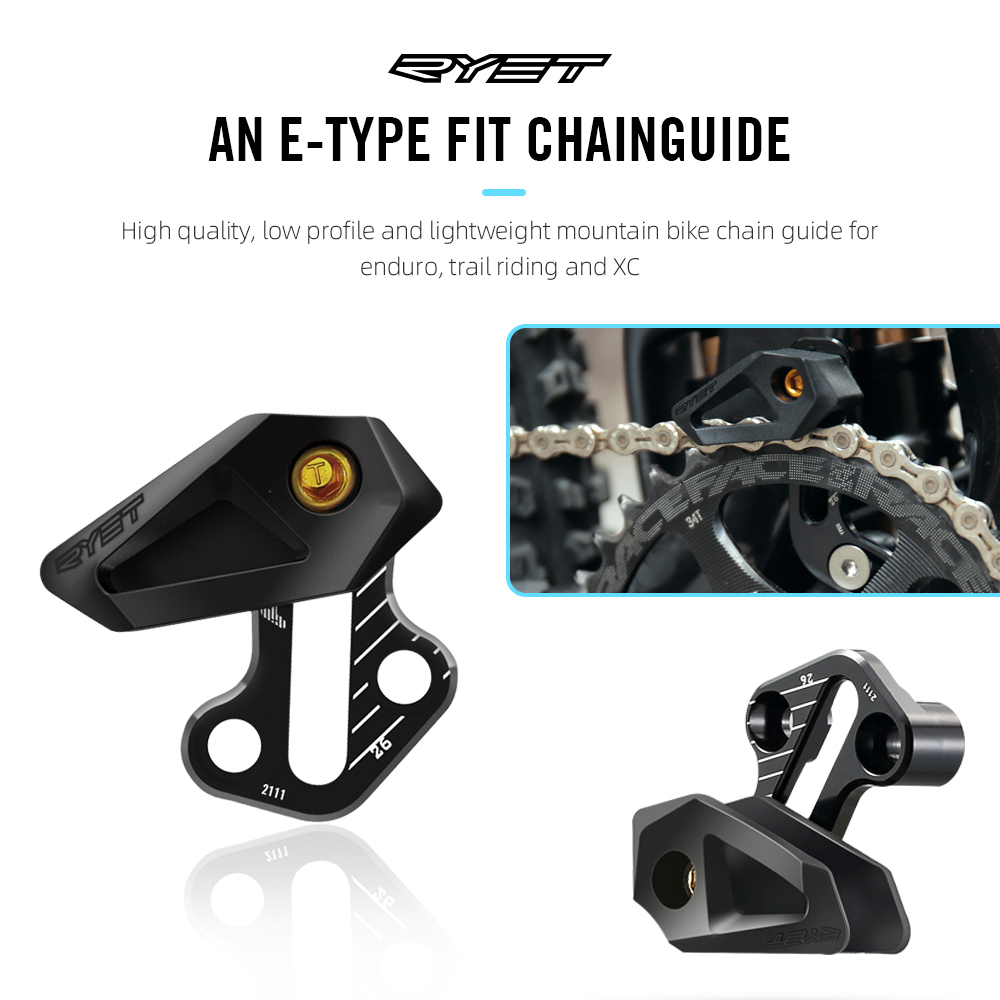 2023 RYET Mountain Bike Chain Guide MTB Bicycle E-type D-type mount low ...