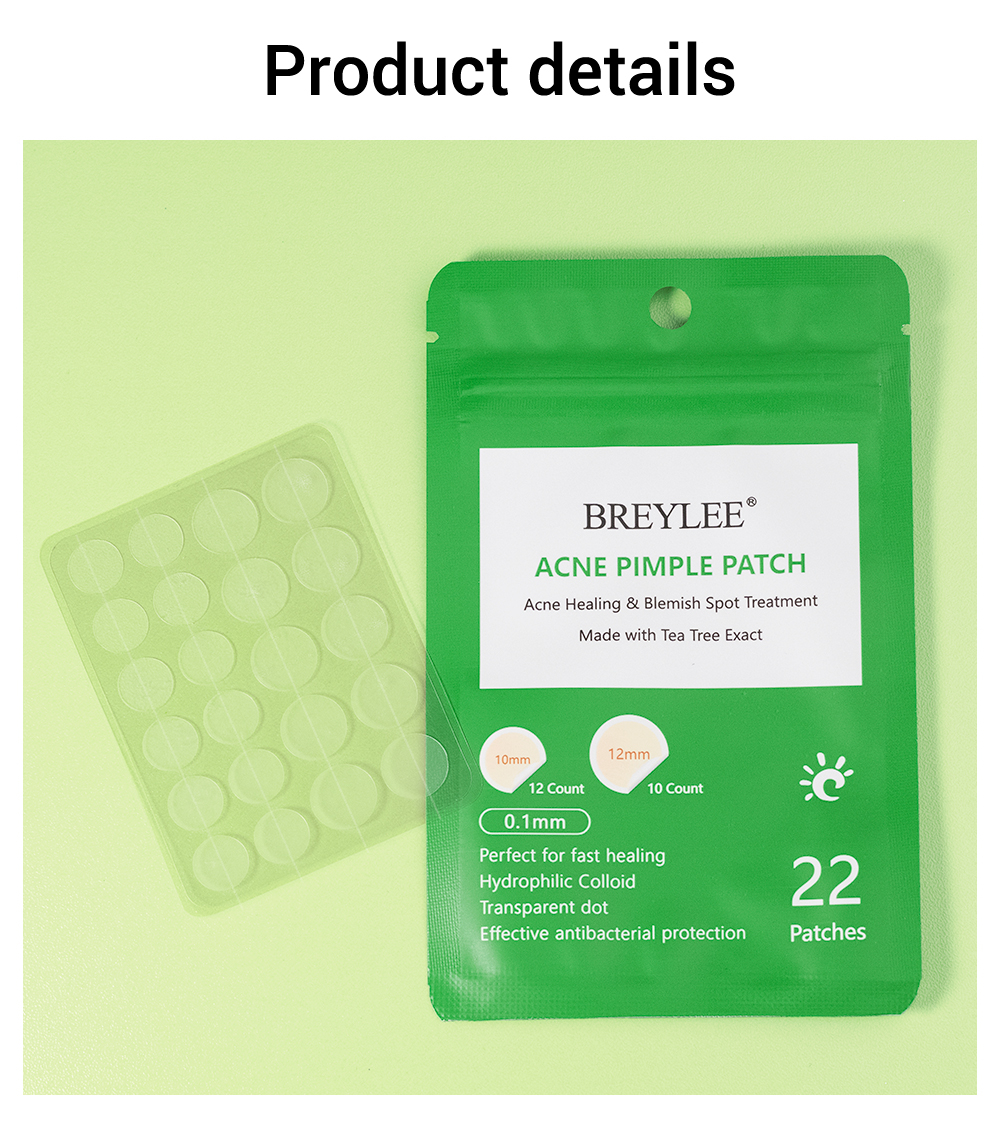 Breylee Acne Patch Daily Use Pimple Patch Acne Treatment Patch Acne ...