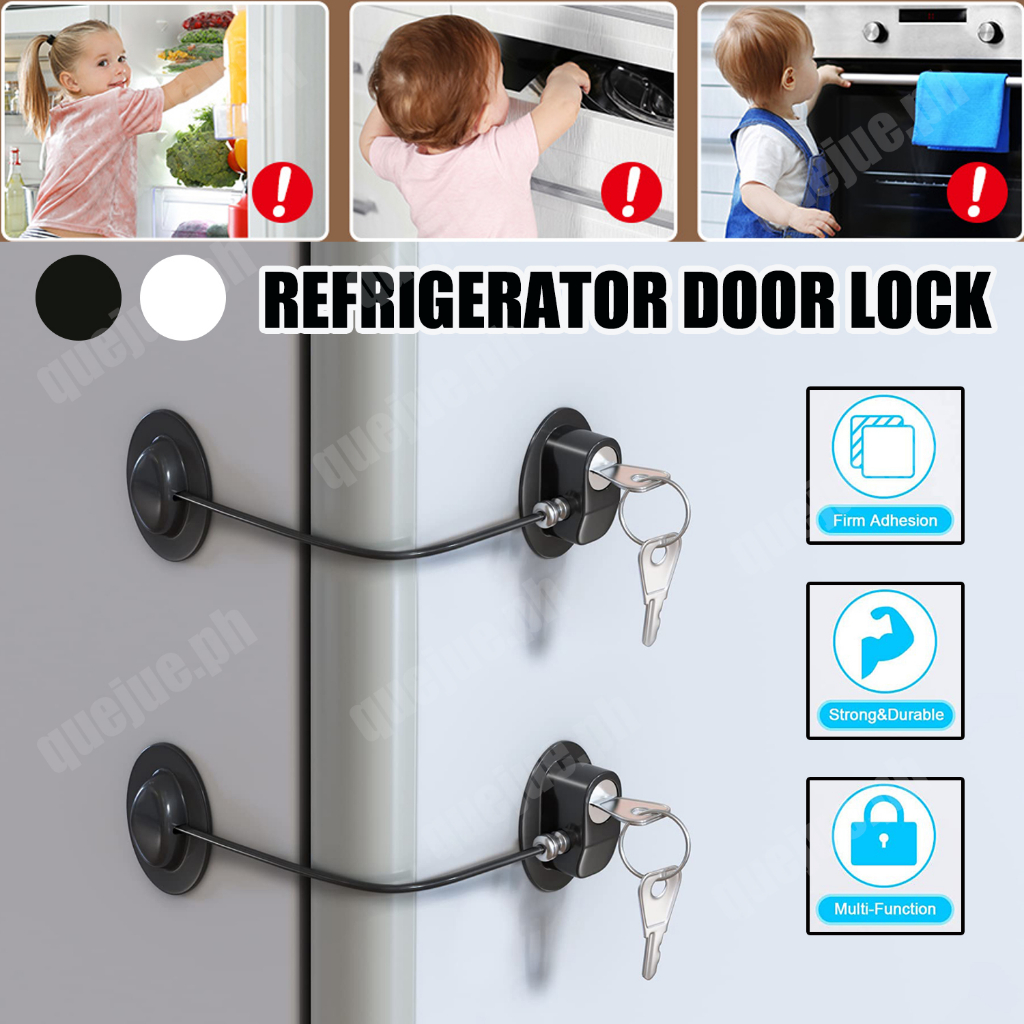 Home Refrigerator Door Lock Adhesive Freezer Door File Drawer Child ...