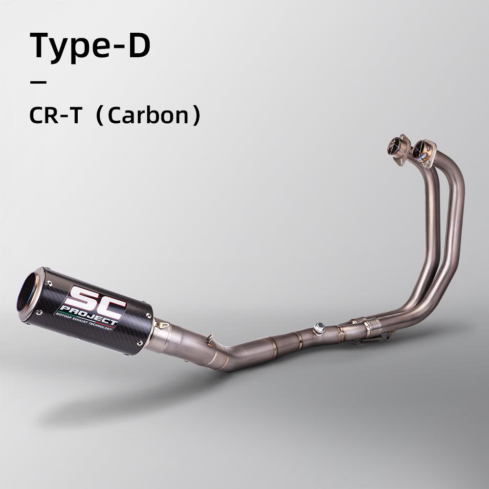 sc project GP70-R Titanium for YAMAHA yzf R3 MT03 Full titanium alloy ...