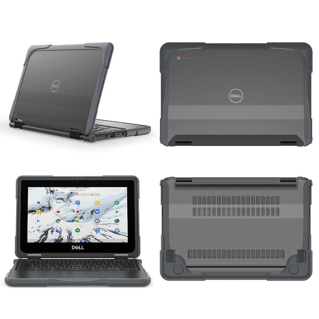 TPU Bump Laptop Case For Dell Chromebook 3110/3100 (Clamshell) Scratch ...