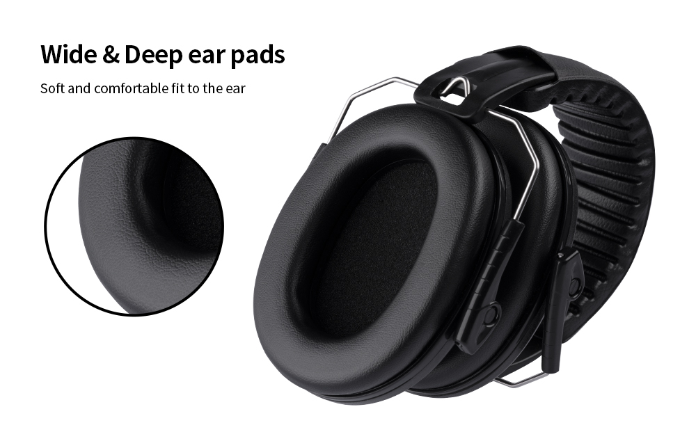 Wenzi 2 Packs EAREST Protector Ear Muffs Noise Reduction Hearing ...