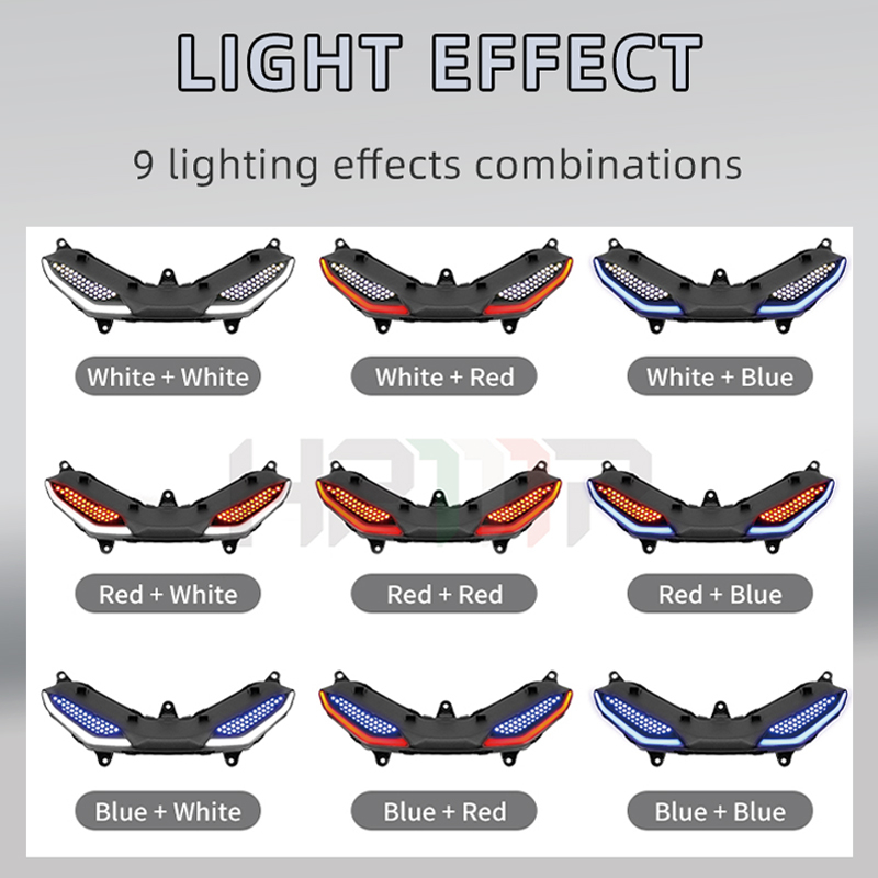 ZHIPAT PILOT YAMAHA Y15ZR V1 V2 Sniper 150 MX king 150 PARKLIGHT LED ...