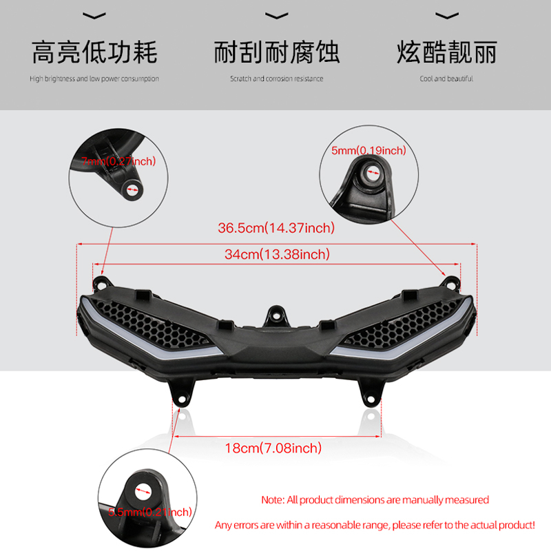 ZHIPAT PILOT YAMAHA Y15ZR V1 V2 Sniper 150 MX king 150 PARKLIGHT LED ...