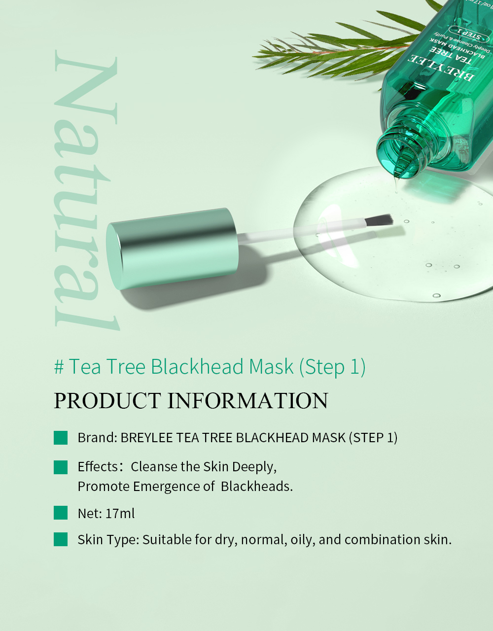 Breylee Blackhead Remover Acne Treatments Deep Cleansing Nose Strip ...