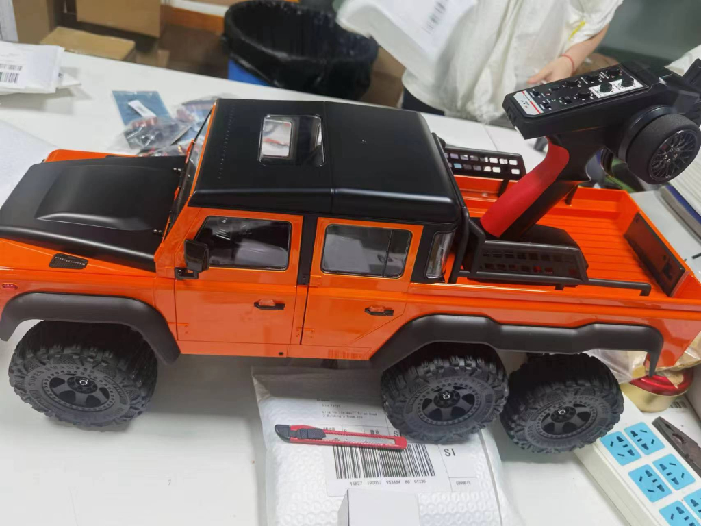 Austar AX-X6 1 10 Scale RC Car RC Rock Crawler 6x6 1/10 Scale 30KM/H 2 ...
