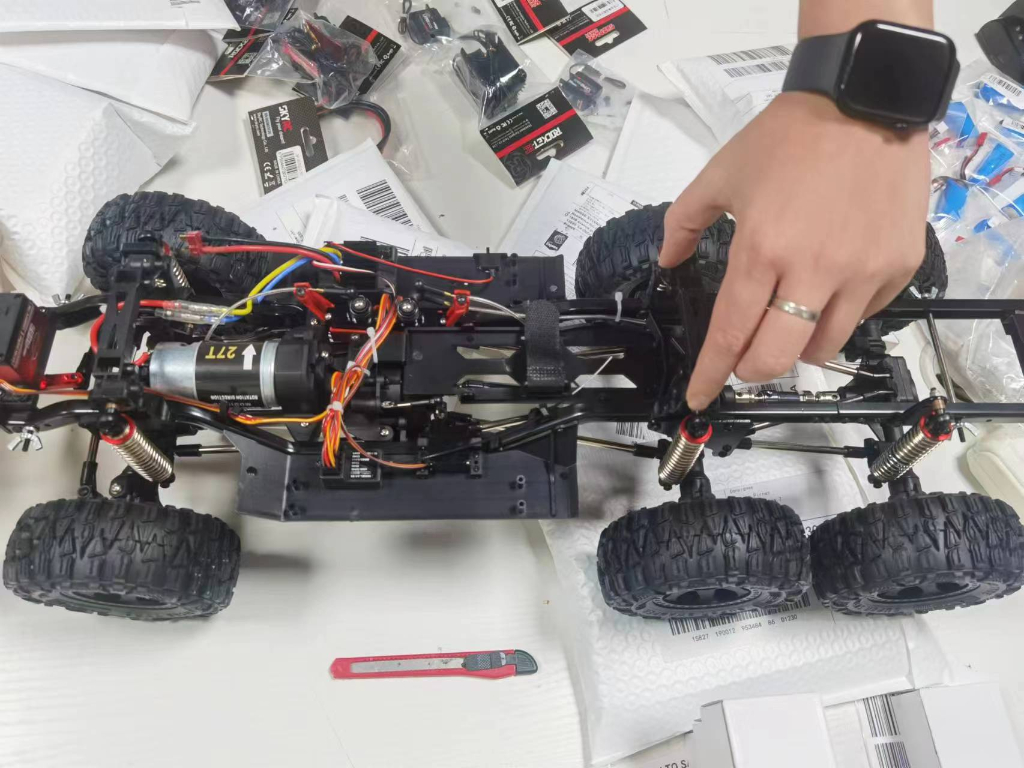 Austar AX-X6 1 10 Scale RC Car RC Rock Crawler 6x6 1/10 Scale 30KM/H 2 ...