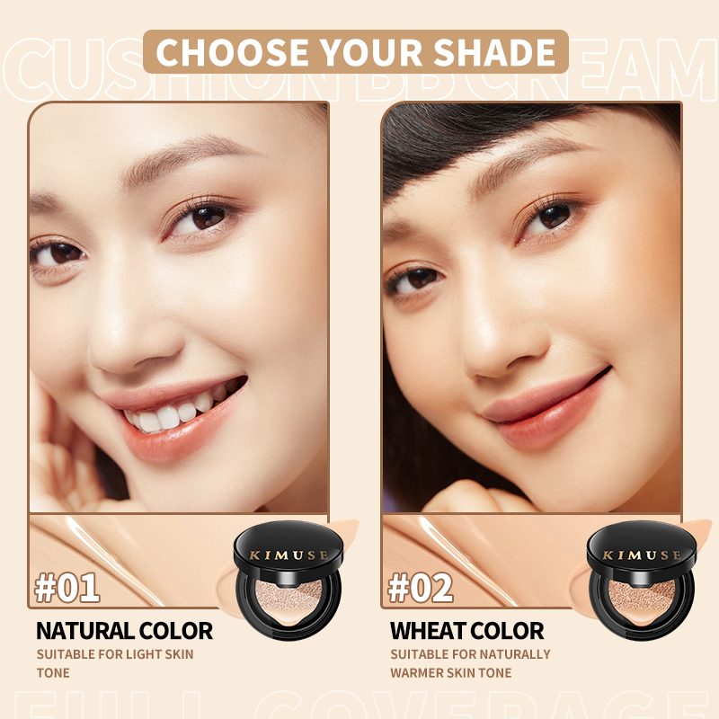 KIMUSE Air Cushion BB Cream Long-lasting Waterproof Flawless Matte ...