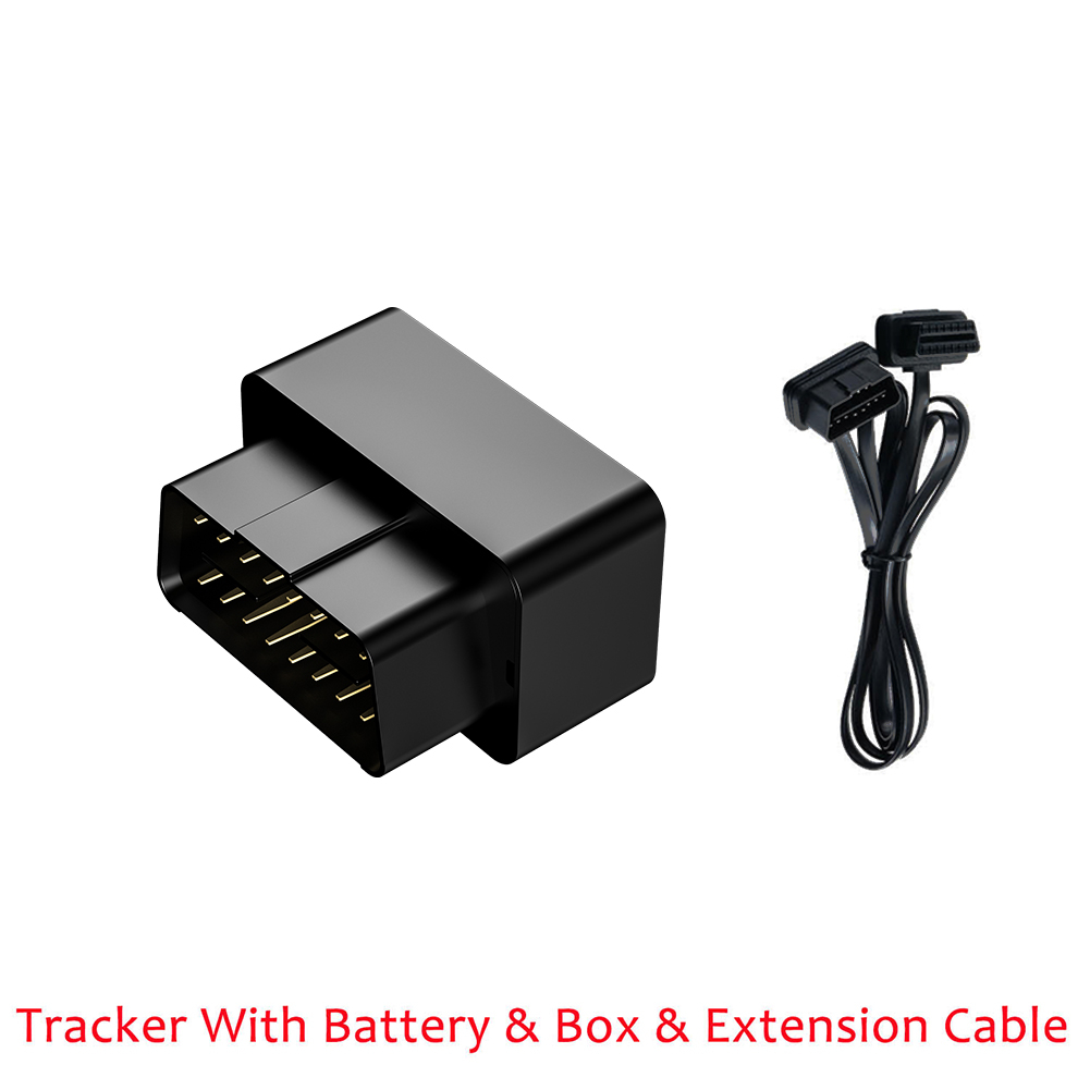 New Mini OBD GPS Tracker 16PIN OBD II Plug Play Car GSM OBD2 Tracking ...
