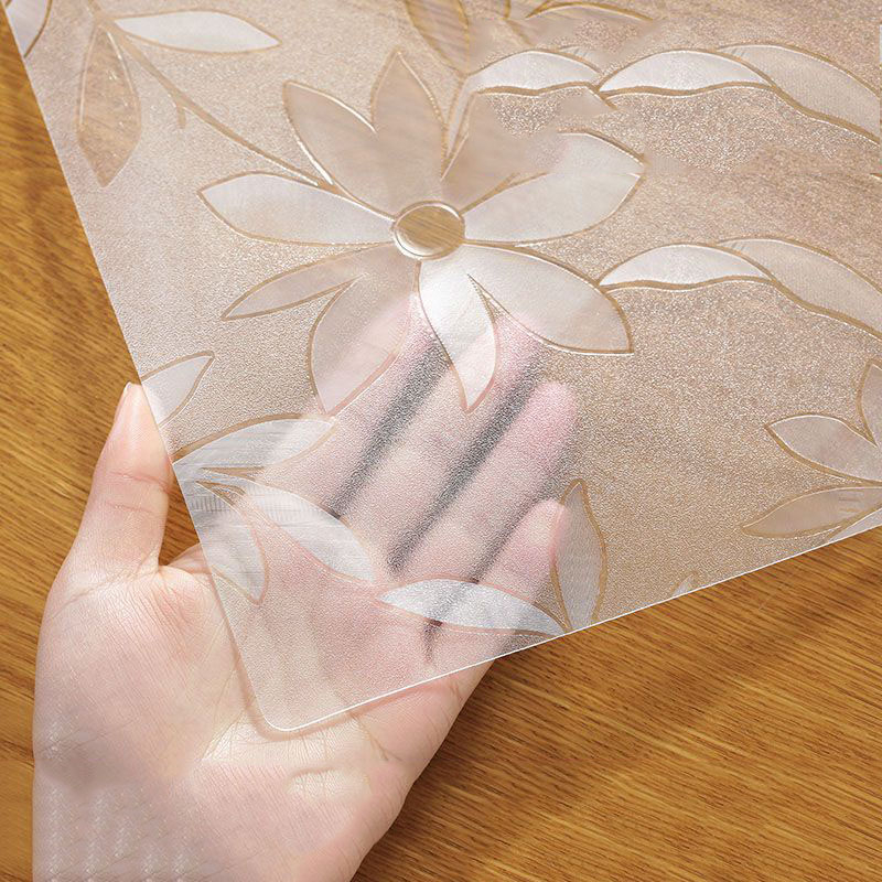 Plastic pvc Transparent Table Mat Coffee Placemat Waterproof Anti ...