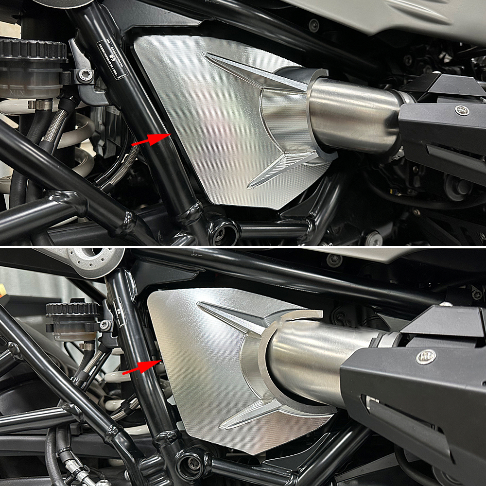 For BMW RNINET 2021 2022 2023 Motorcycle Side Cover Sides Frame Panels ...
