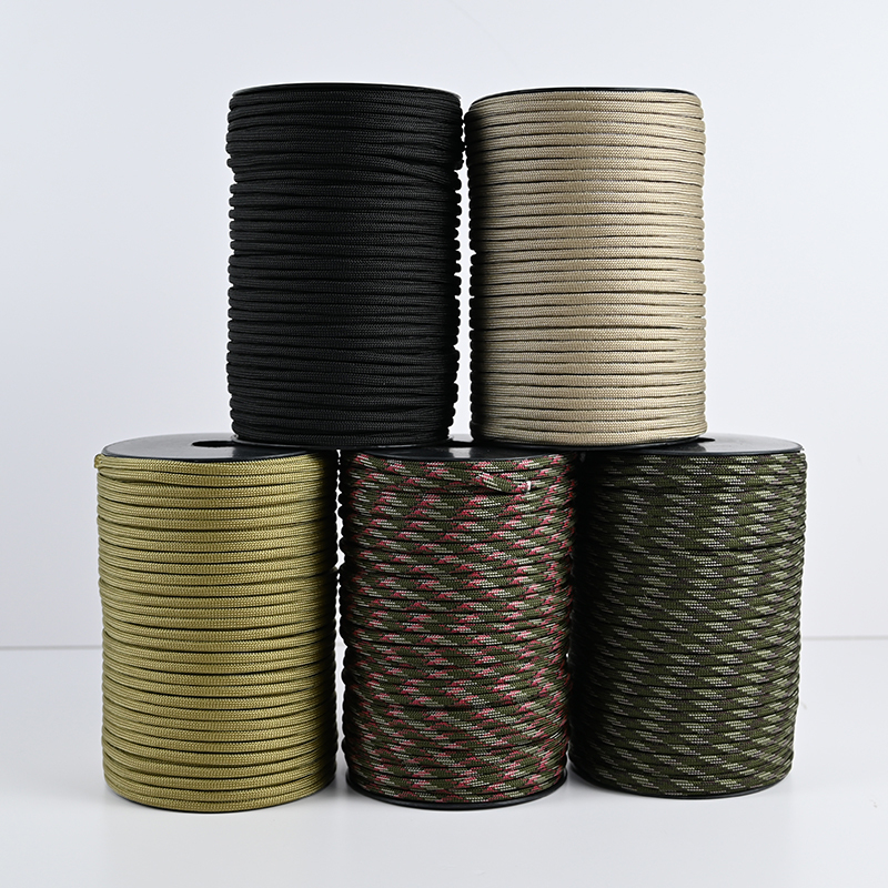 【Ship in 24h】100M Paracord Rope for Bracelet 9 Core Camping Rope Nylon ...