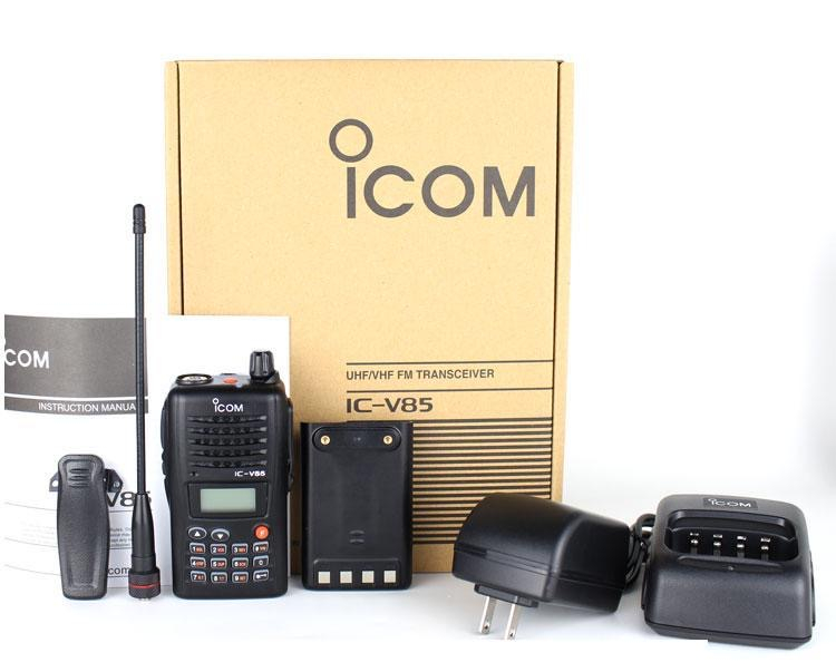 ICOM IC-V85 Radio FM Transceiver Walkie Talkie VHF Transceiver 15W 10KM ...