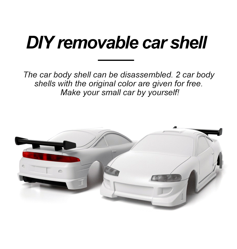 Turbo Racing C61 C62 C63 C64 1:76 2.4GHZ RC Drift Car Type-C With Gyro ...