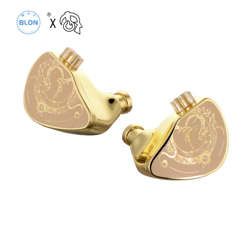 BLON x HBB Z300 10mm Silicone Diaphragm In Ear Monitor Earphone Detachable 2Pin Copper Cable ...