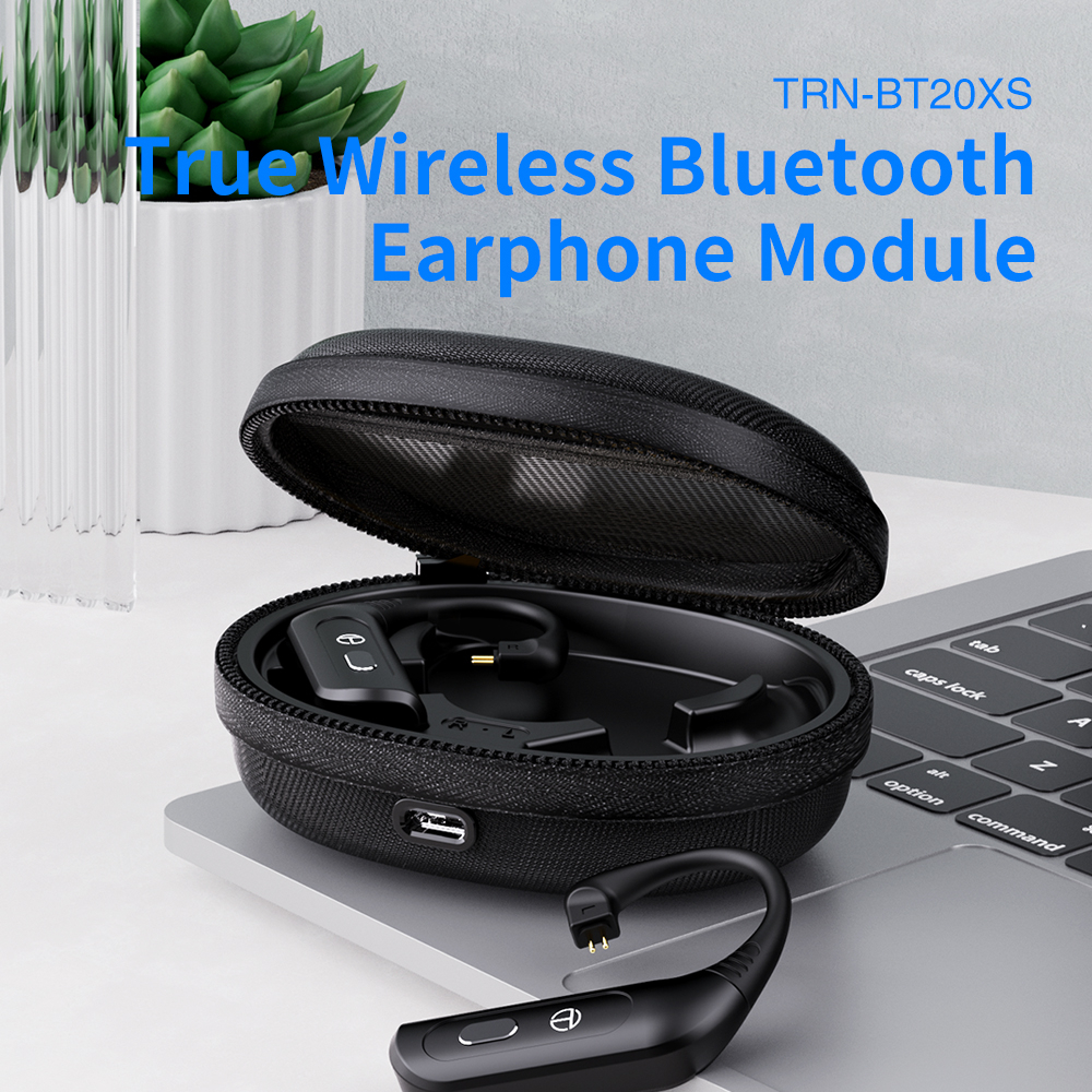 TRN BT20XS Bluetooth Module Wireless Upgraded HIFI Earphone Cable 0.75 ...