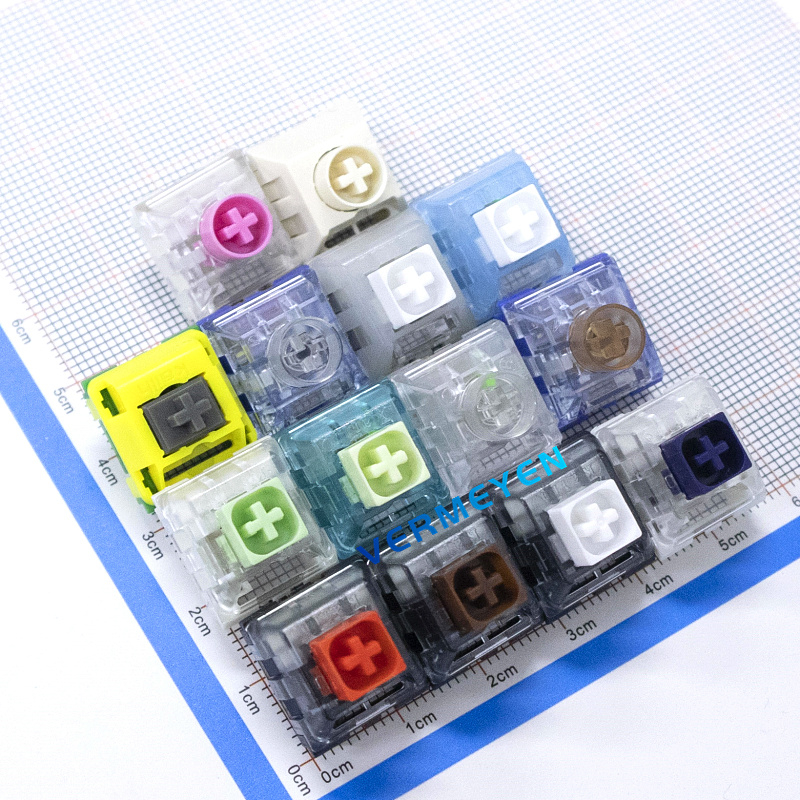 Kailh Box Switch White Red Clicky Box V2 Brown Black Switch | Shopee ...