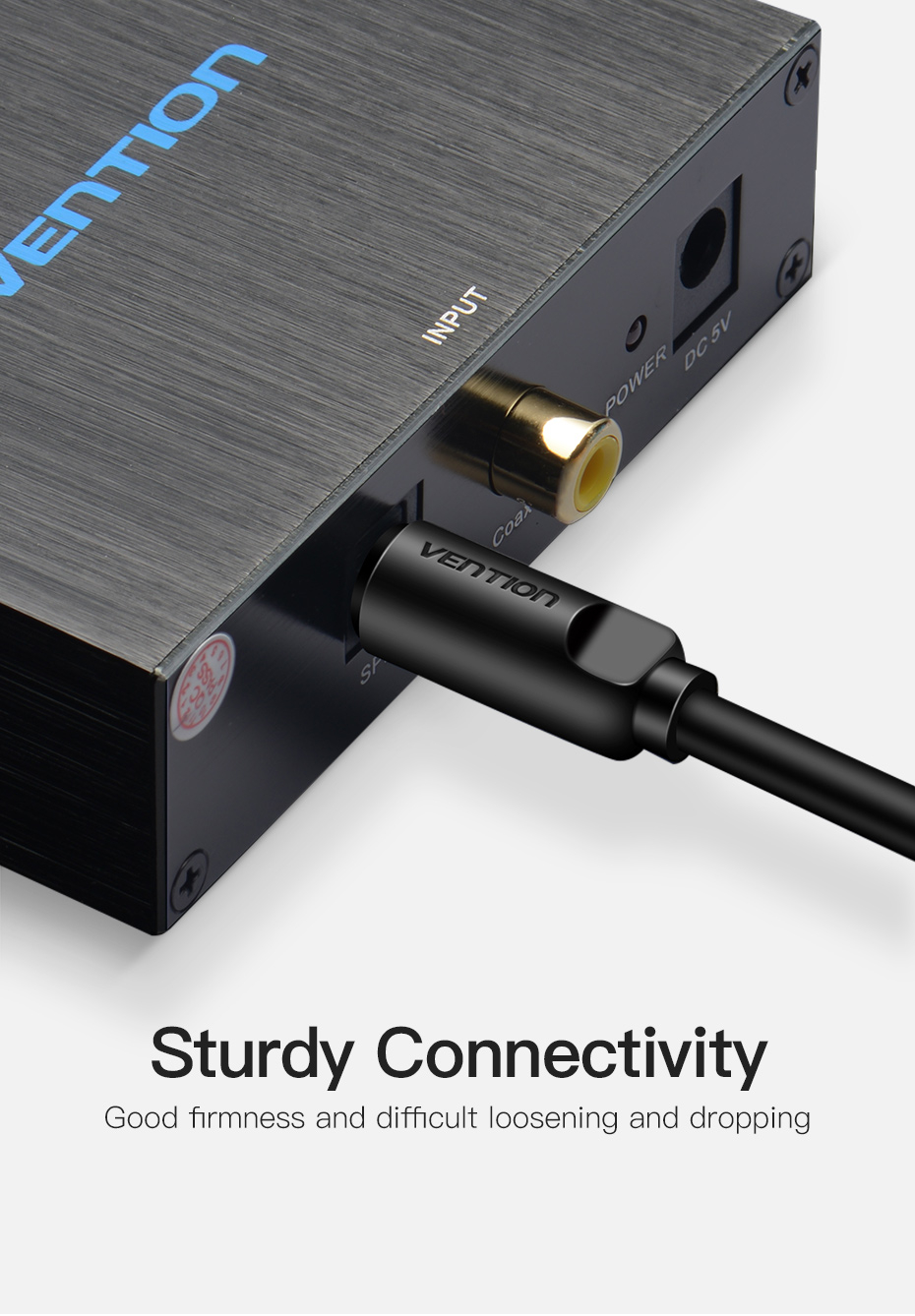 Vention Optical Fiber Audio Cable For CD DVD SPDIF Amplifiers Blu-ray ...
