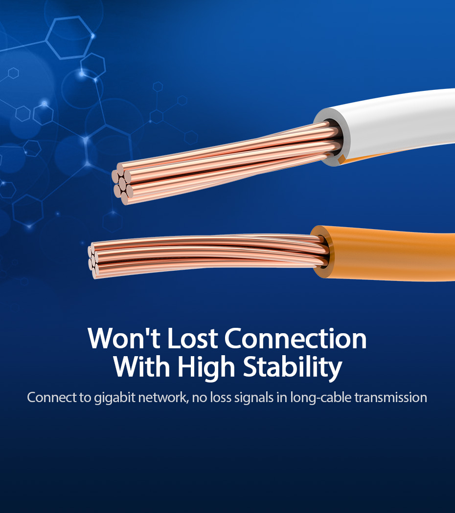 Vention Cat6 Utp 1000mbps Rj45 Gigabit Network Lan Cable For Laptop Pc ...