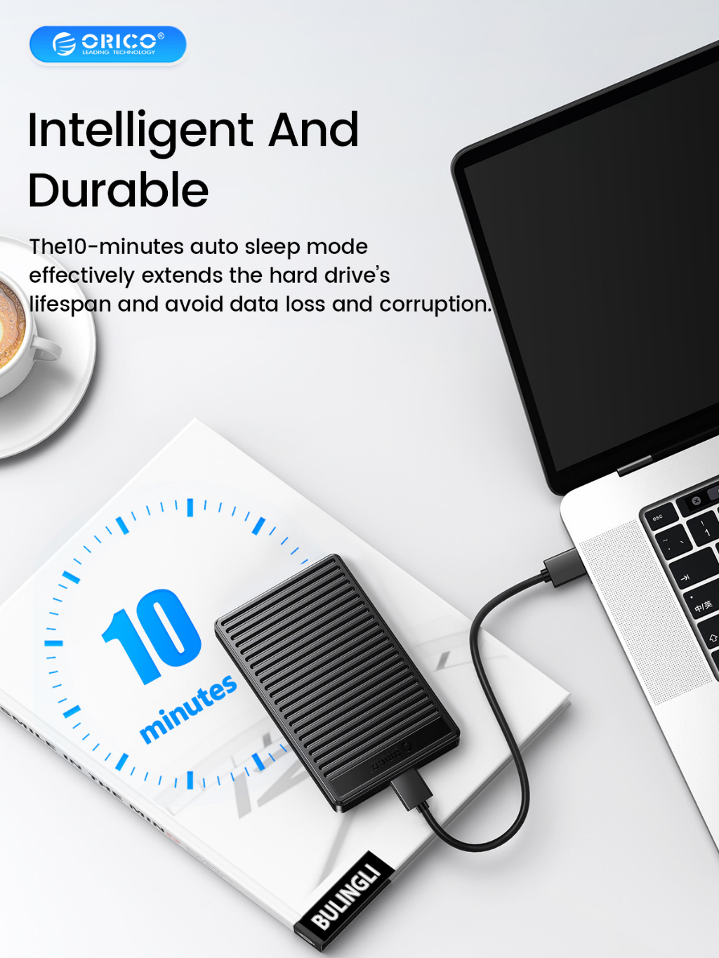 ORICO hdd Enclosure 2.5 SATA to USB 3.0 Type C External Hard Disk Case ...