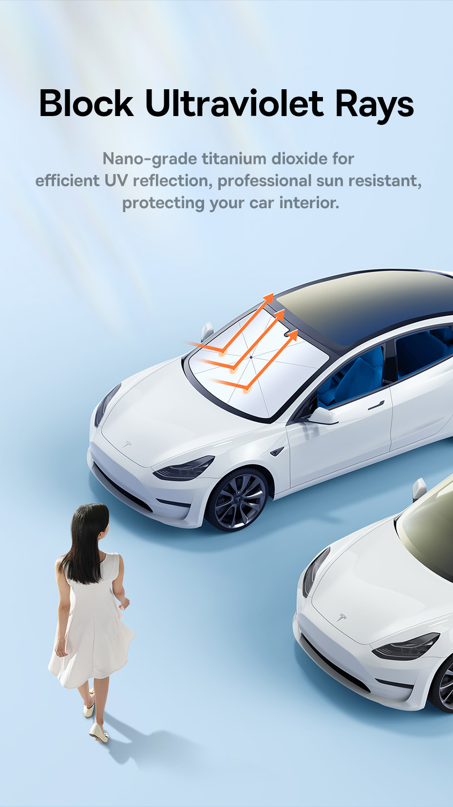 Baseus Car Sun Shade Protector Parasol Auto Front Window Sunshade ...