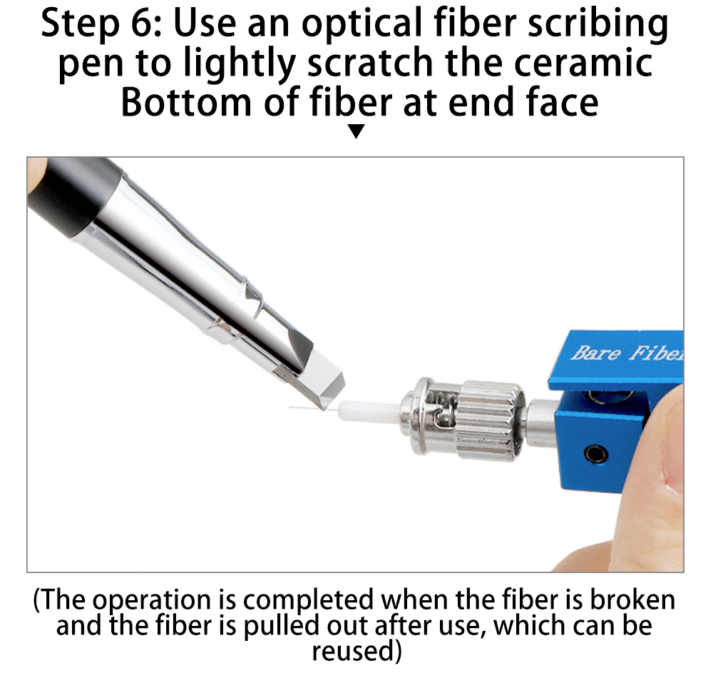 FTTH Portable Fiber Optic Cleaver Pen (tungsten carbide) Fiber Cleaver ...