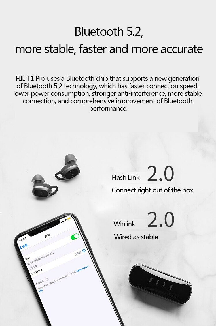 Original Fiil T1 Pro True Wireless Earbuds Active Noise Reduction ...
