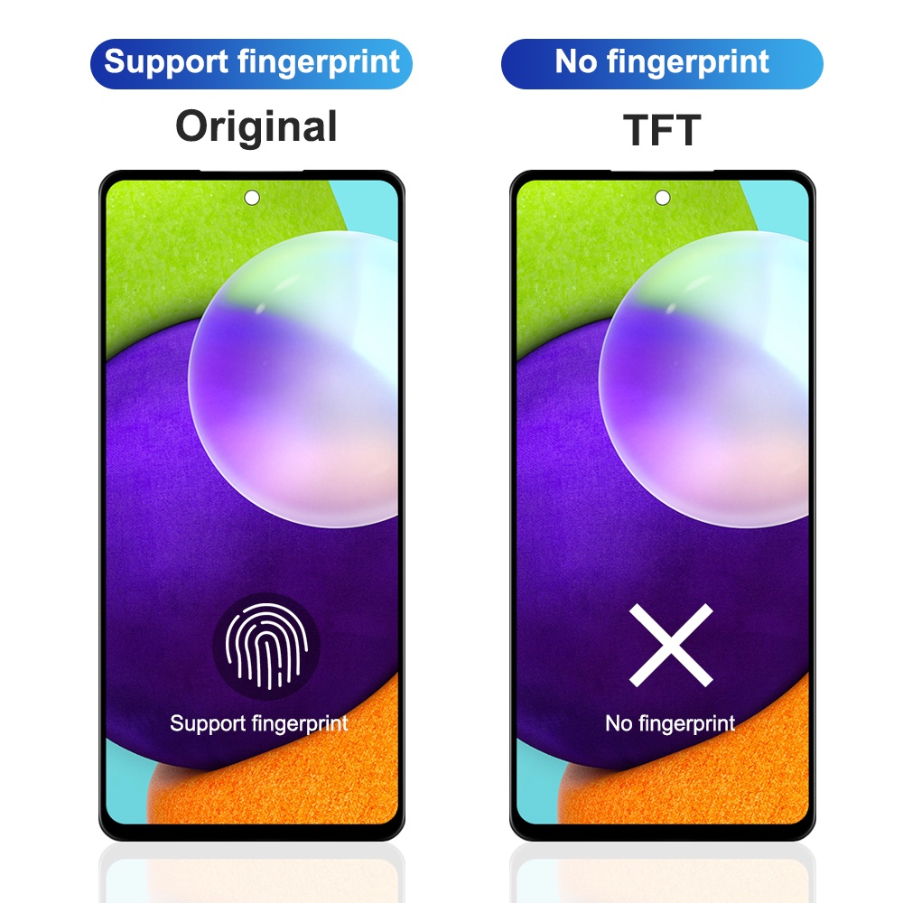 Original AMOLED LCD Display For Samsung Galaxy A73 5G A736 A736B LCD ...
