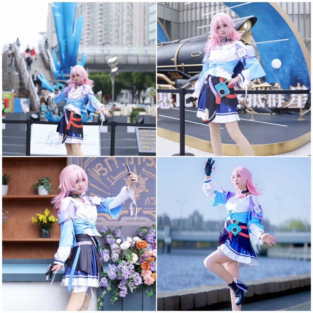 March 7th Honkai Star Rail Cosplay Costumes Uniform Outfit Halloween ...