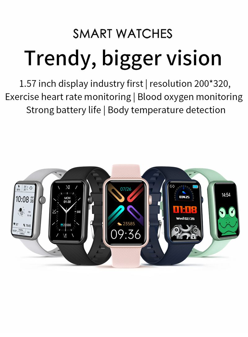 NORTH EDGE H5 Smart Watch For Men And Women Oxygen Temperature ...