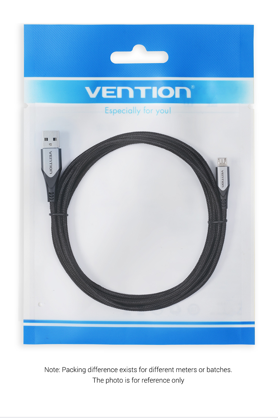 Vention Micro USB 3a Nylon Fast Charging Data Cable For Android Mobile ...