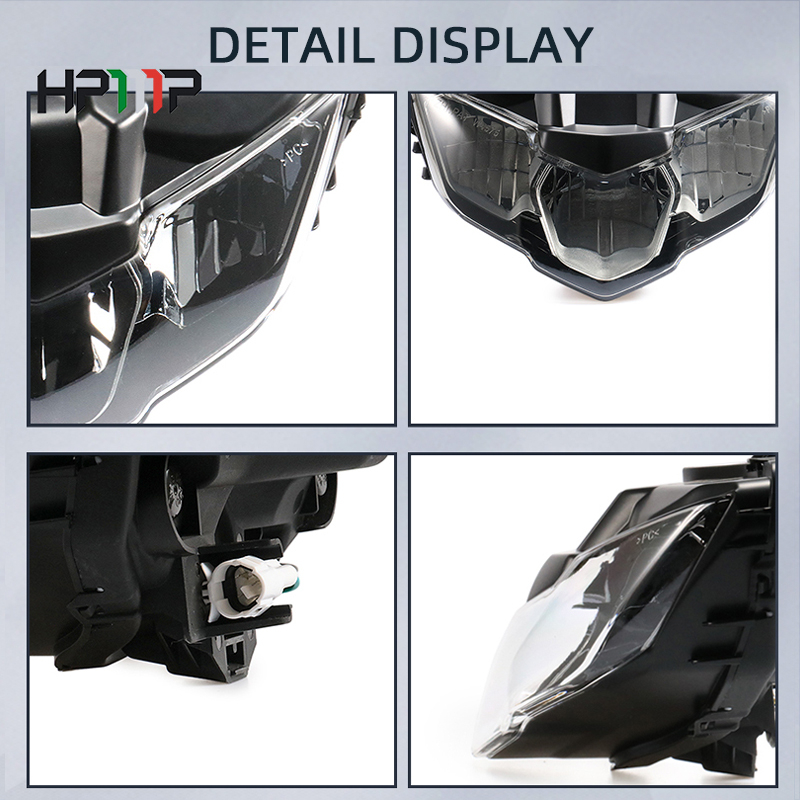 Zhipat YAMAHA Sniper 150 V2 LC135 V2 Y15ZR V2 LC 135 V8 LED HEAD LAMP Smoke/Clear Headlight ...