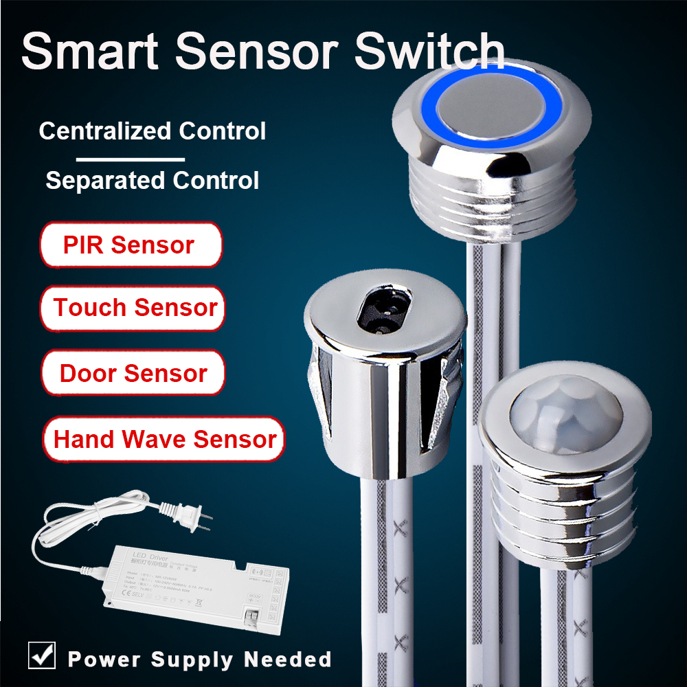 Infrared Cabinet Light Switch Sensor 12V-24V Touch Sensor/Human Body ...