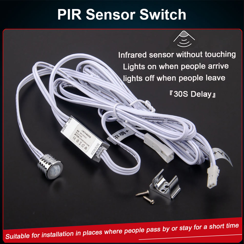 Infrared Cabinet Light Switch Sensor 12V-24V Touch Sensor/Human Body ...