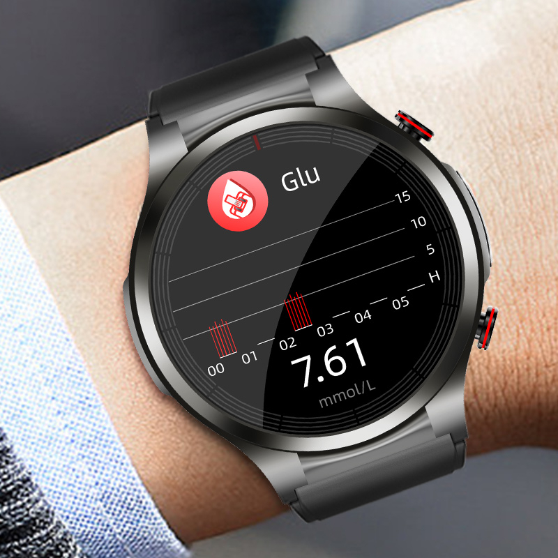 Smart Watch W11 Blood Glucose Non-invasive Blood Sugar ECG Body ...