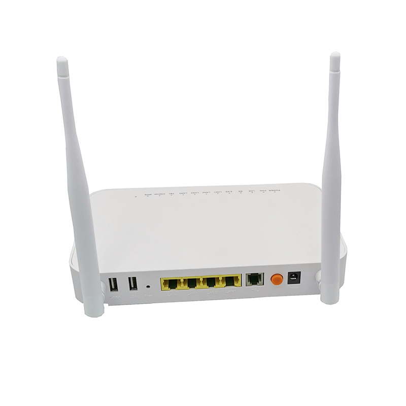 Original new XPON ONU GE 2USB TEL HGU WIFI 2.4G&5G Dual Band ONT EPON/GPON English version ...