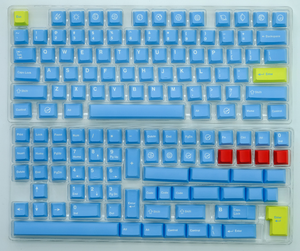 Humha Godspeed keycap PBT material Dye-Sublimation Cherry profile ...
