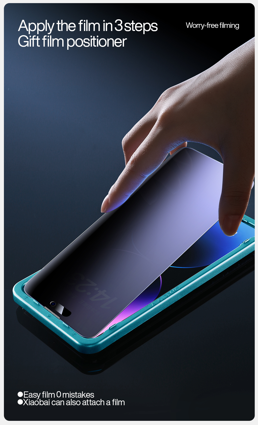 SmartDevil Full Screen Matte Privacy Tempered Glass For iPhone 17 ...